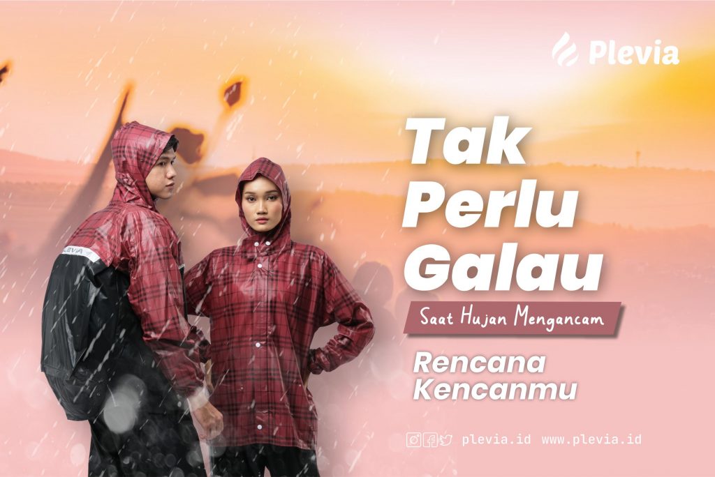 Tak Perlu Galau Saat Hujan Mengancam Rencana Kencanmu - Plevia Rainwear